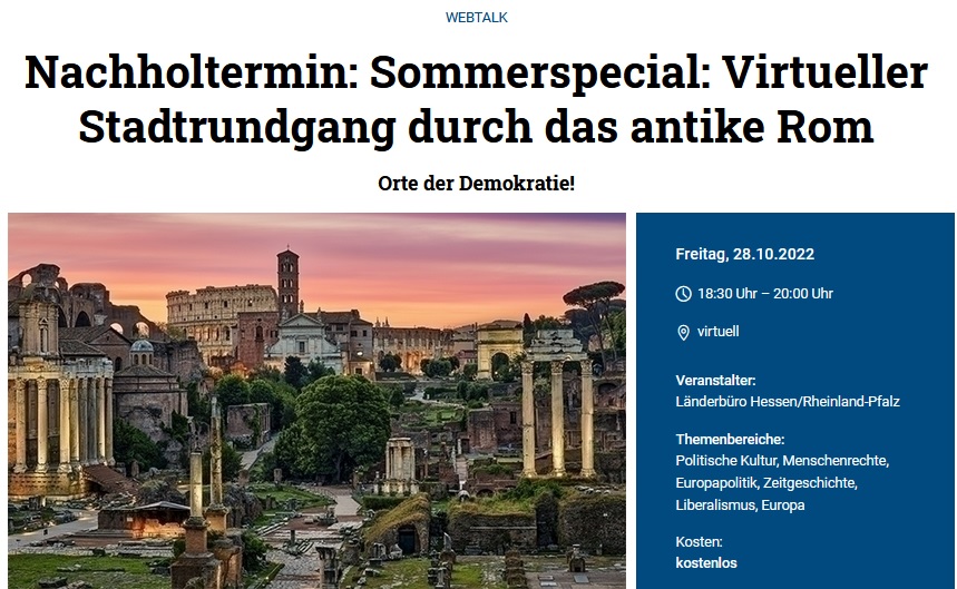 Virtuelles Rom: ein archäologischer Rundgang: Katholische Universität ...