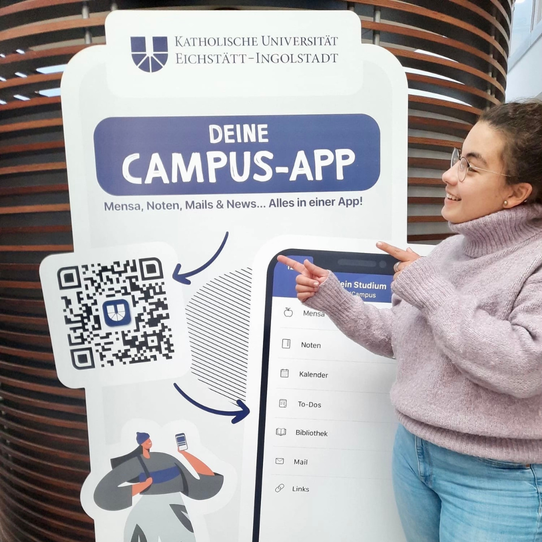 ZFM auf der KU-App: Katholische Universität Eichstätt - Ingolstadt