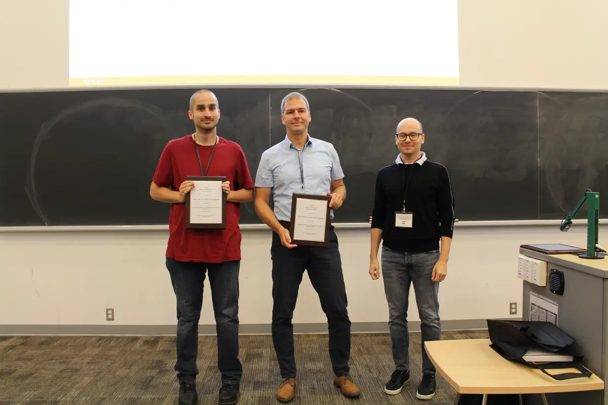 Award for Dr. Thomas Jahn and Prof. Felix Voigtlaender – KU