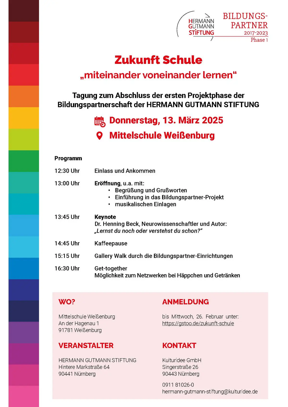 Zukunft Schule "miteinander voneinander lernen" – KU