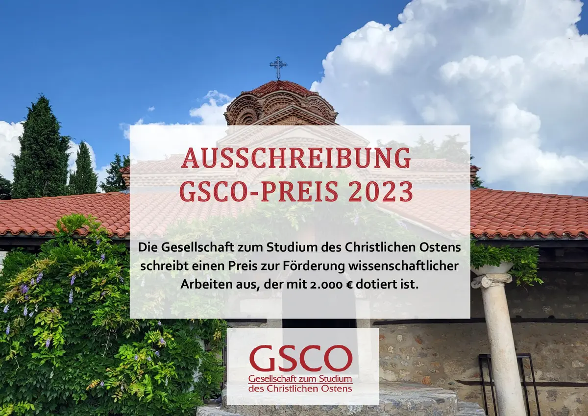Ausschreibung des GSCO-Preises 2023 – KU
