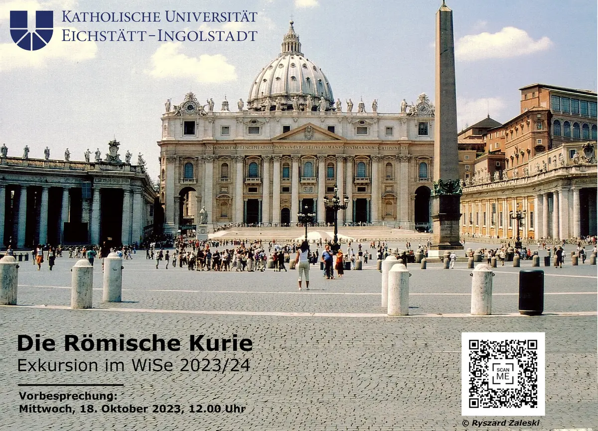 Die Römische Kurie - Exkursion im WiSe 2023/24 – KU